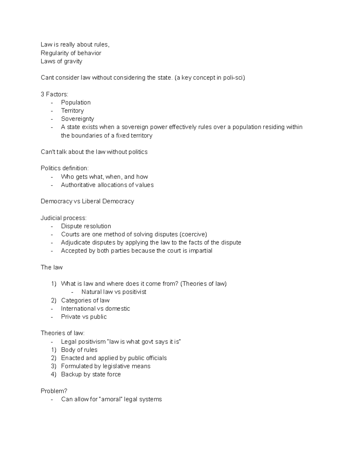 JLS - Prof. Mark Harding - Law is really about rules, Regularity of ...