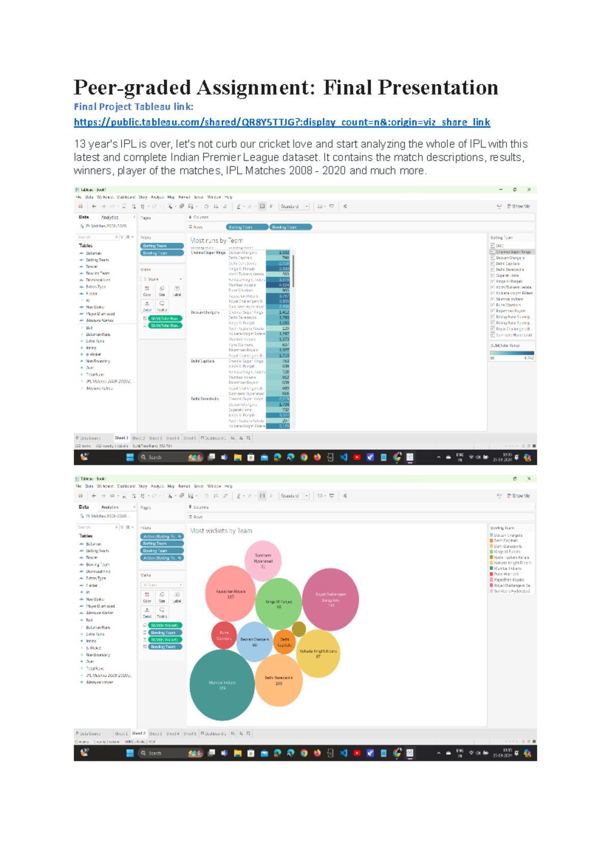 Peer-graded Assignment Final Presentation - Software Engineering ...