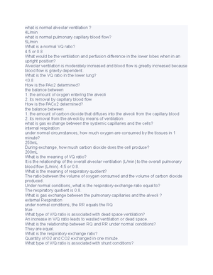 Cardiopulmonary-A P-Chapter-2 - Cardiopulmonary A&P Chapter 2 ...