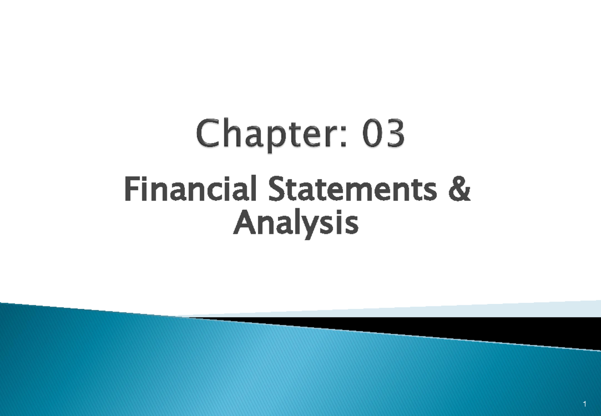 Fin254-ch03 nnh ratio updated - Financial Statements & Analysis 1 ...