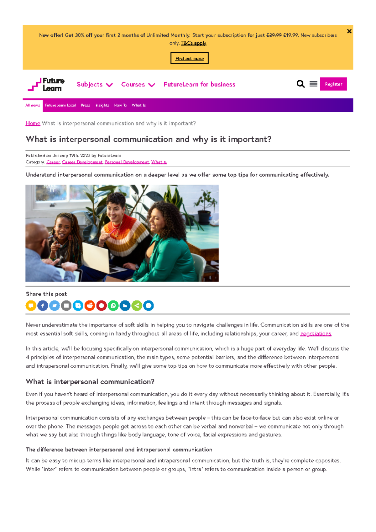 What is interpersonal communication and why is it important - Future ...