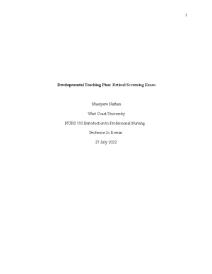 Safety Event Report -1 case scenario - Safety Event Report Case ...