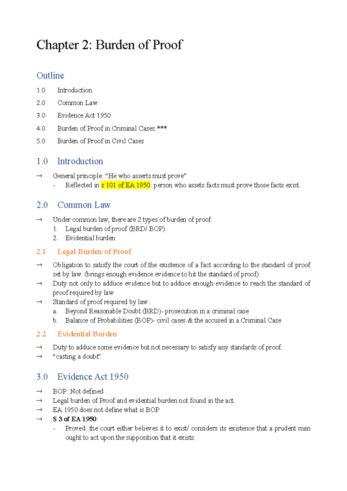 Chapter 2. Burden of Proofdocx - Chapter 2: Burden of Proof Outline 1 ...