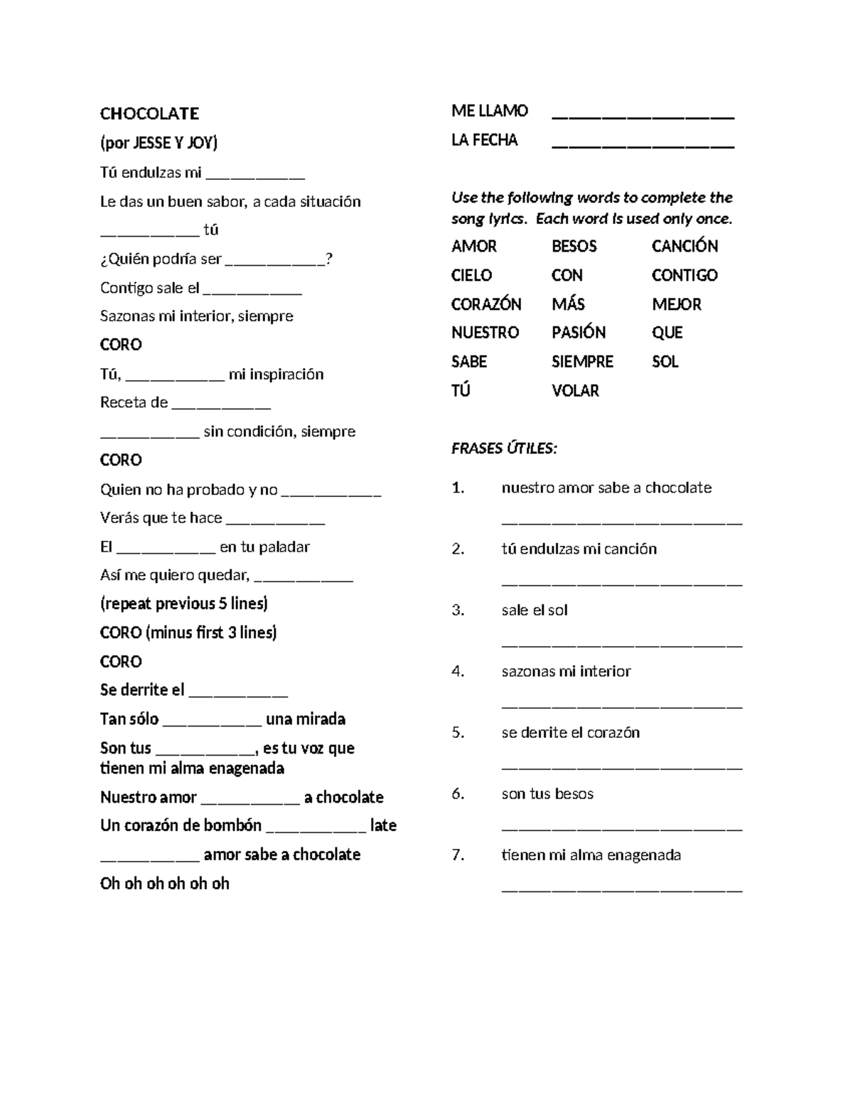 Jayden Thode - Chocolate ( Jesse Y JOY) - CHOCOLATE (por JESSE Y JOY ...