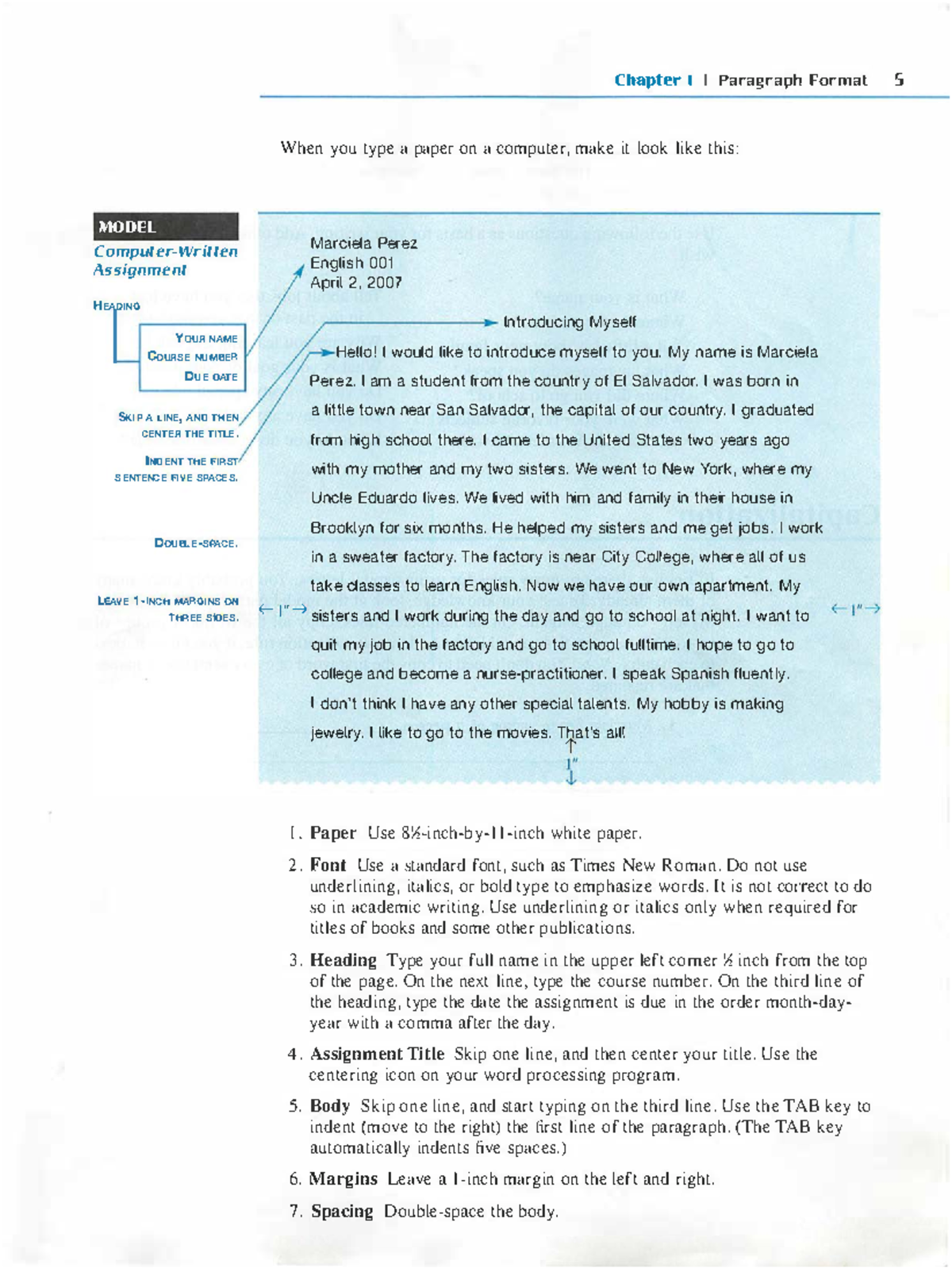 Module 1 (Paragraph Format-Computer) - MODEL Computer-Written ...