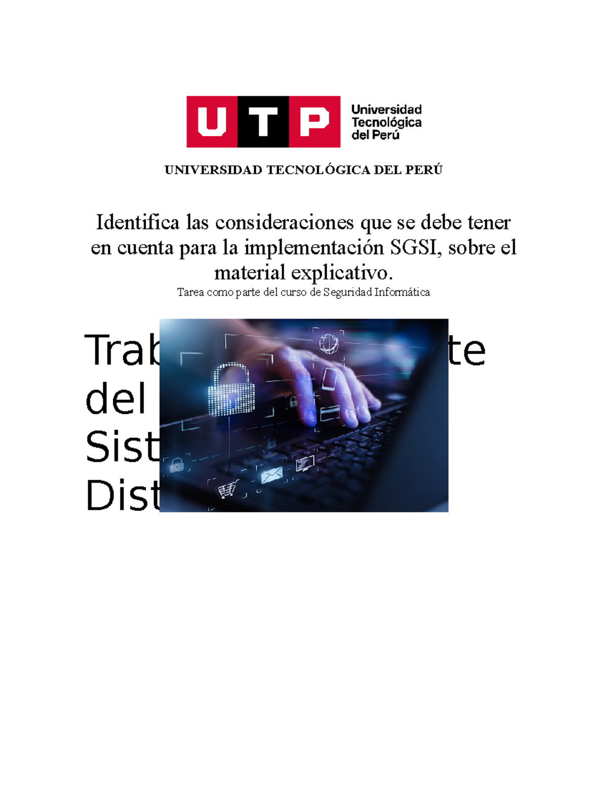 S9 SI Nicolle - hdhdh - UNIVERSIDAD TECNOLÓGICA DEL PERÚ Identifica las ...