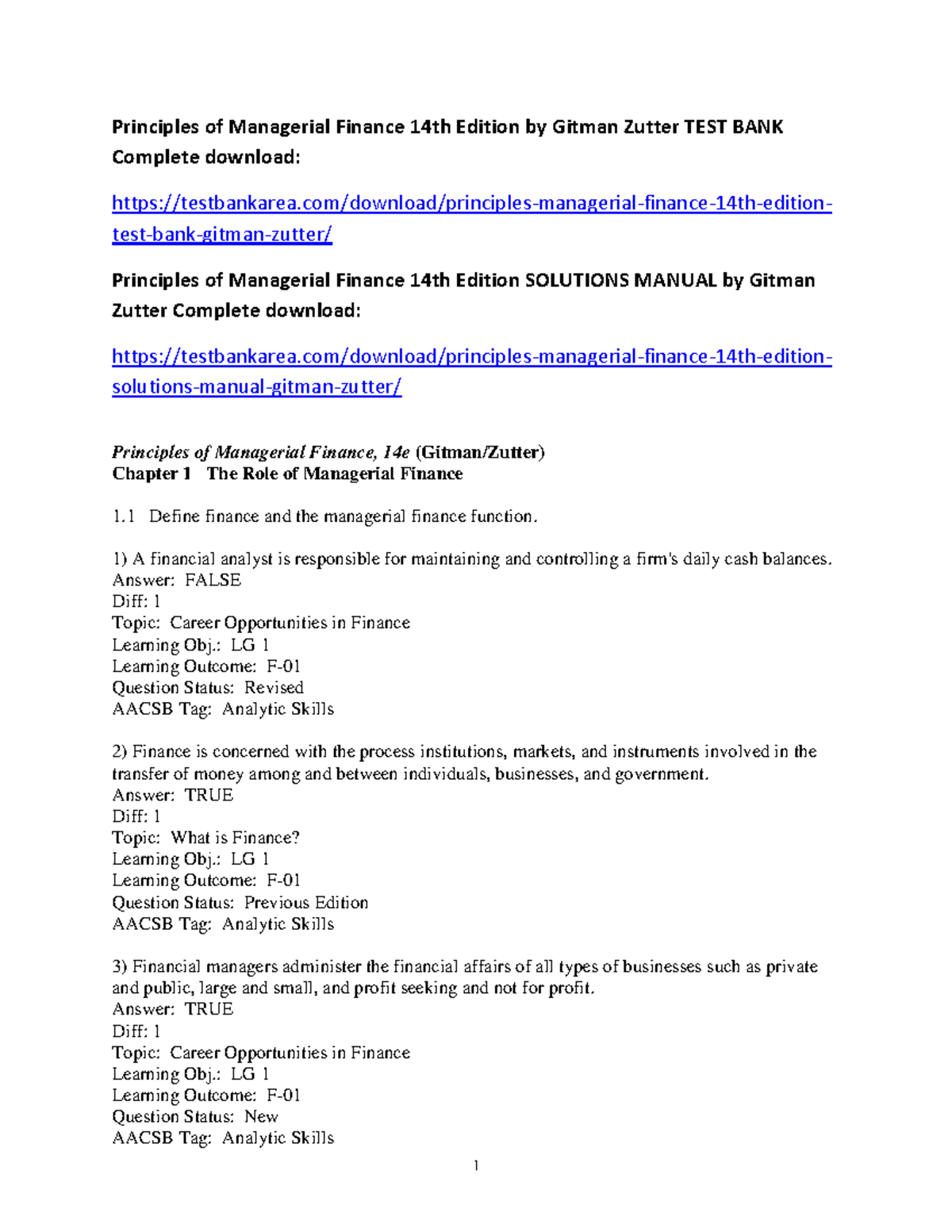 Principlesofmanagerialfinance 14thedition - Principles of Managerial ...