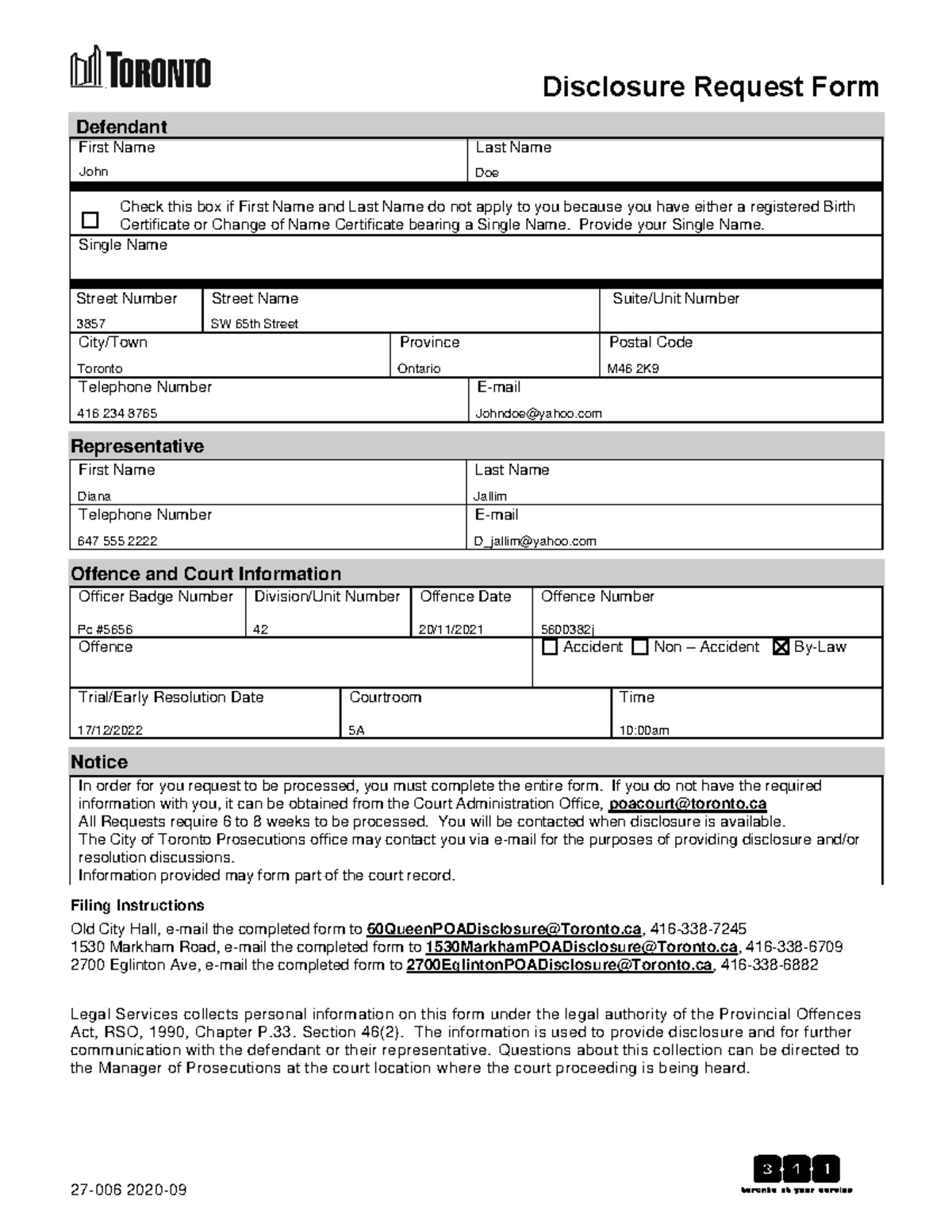 Complete Disclosure-Request-v1 - 27-006 2020- Disclosure Request Form ...