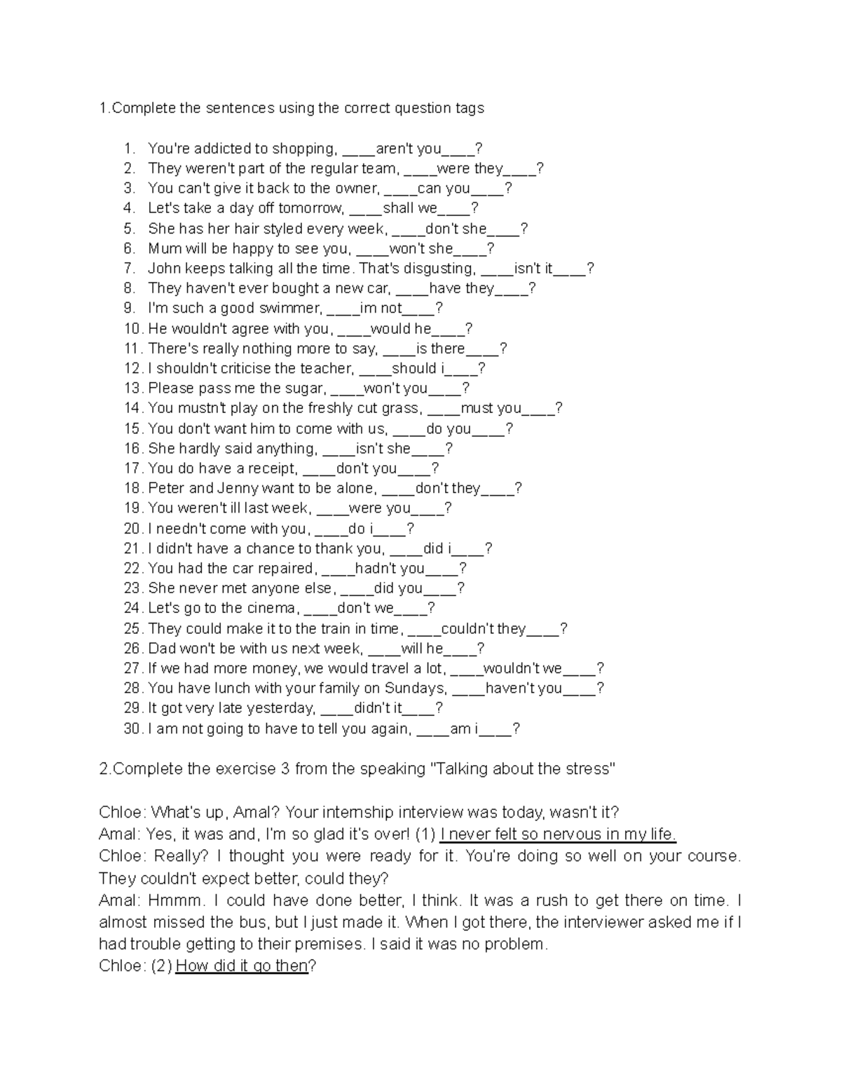 Activity 4 Apuntes 1 The Sentences Using The Correct Question Tags activity-4-apuntes-1-the-sentences-using-the-correct-question-tags