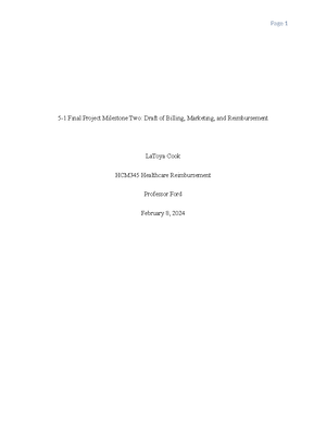 HCM345 Module 4 Short Paper - 4-1 Short Paper: Payment Systems HCM345 ...