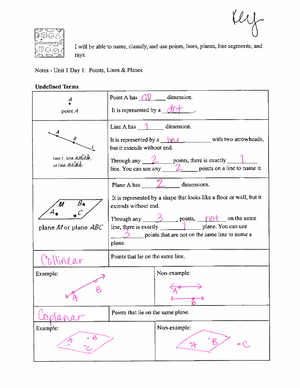 Algebra 1 - Standard - Studocu