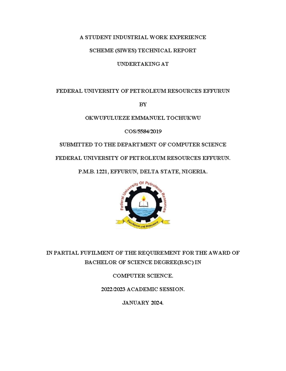 EMMA PDF - practical note - A STUDENT INDUSTRIAL WORK EXPERIENCE SCHEME ...