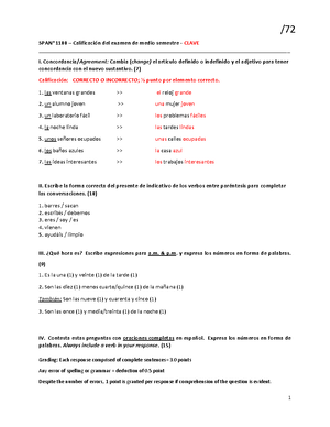 Outline SPAN1100 DE01 F22 final-4 - SPAN*1100 Introductory Spanish I ...