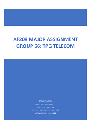 FM102 Summary 1 - There were many things to point out in first week of ...