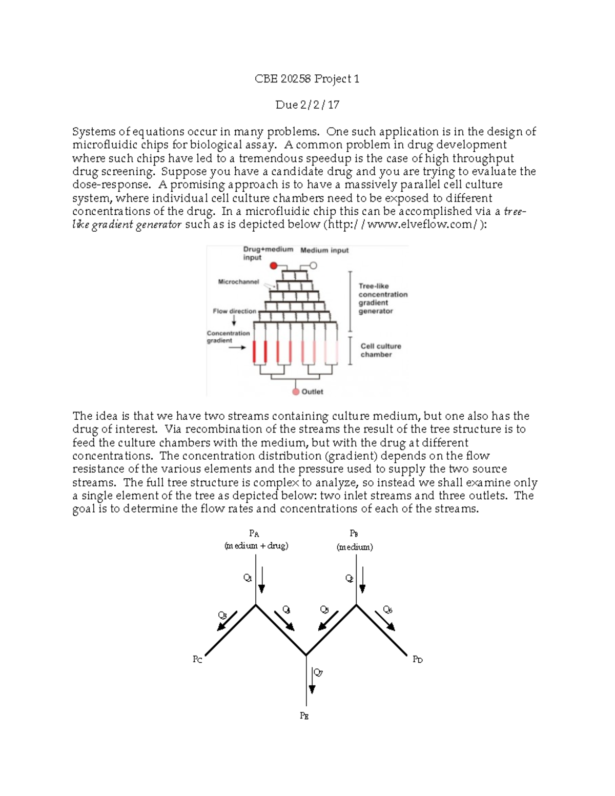 Project 1 - Feb 02, 2017 - CBE 20258 Project 1 Due 2/2/17 Systems of ...