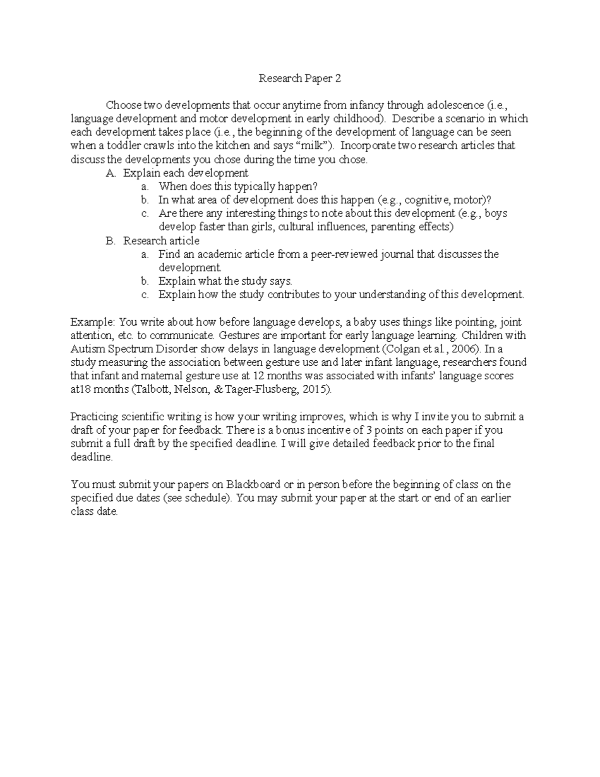 Research Paper 2 - Grade: B+ - Research Paper 2 Choose two developments ...