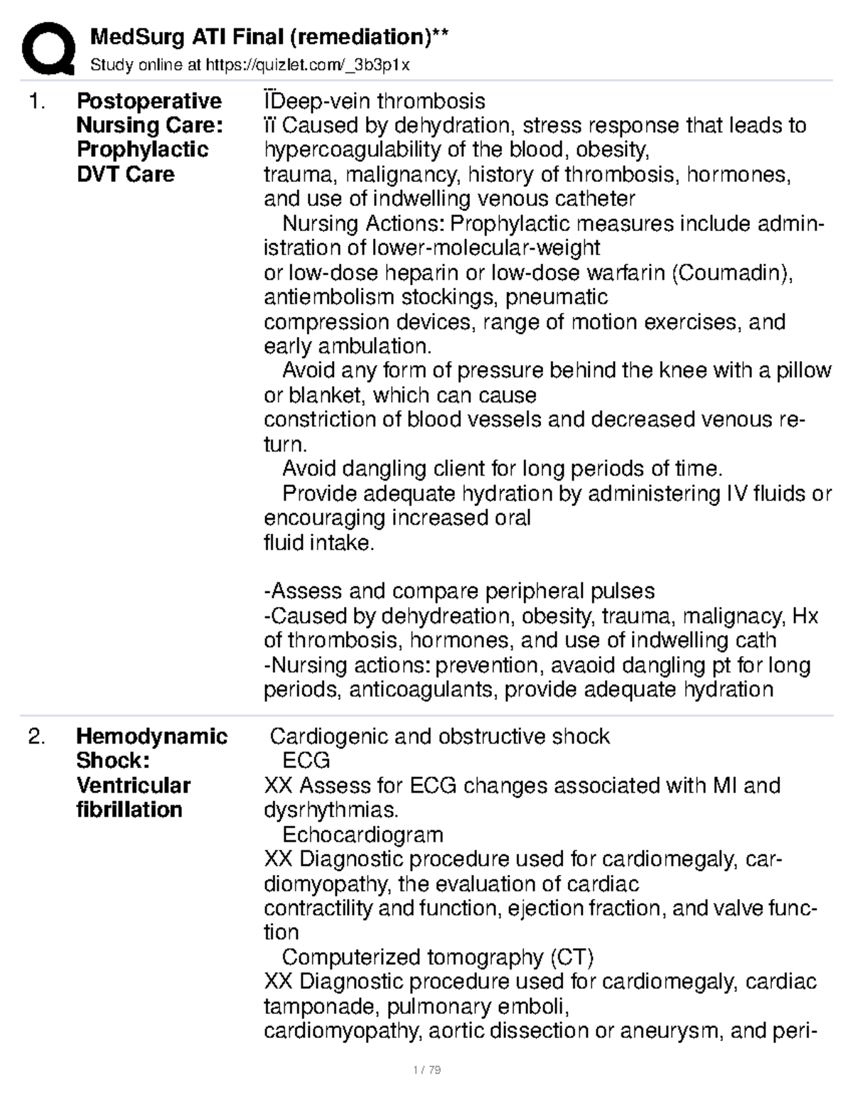 Med Surg ATI Final (remediation) - Study online at quizlet/_3b3p1x ...