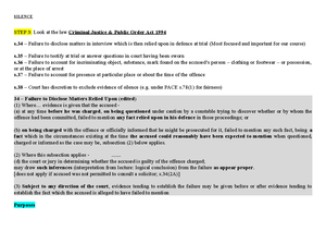 Code d - code d pace - f Police and Criminal Evidence Act (PACE) 1984 ...