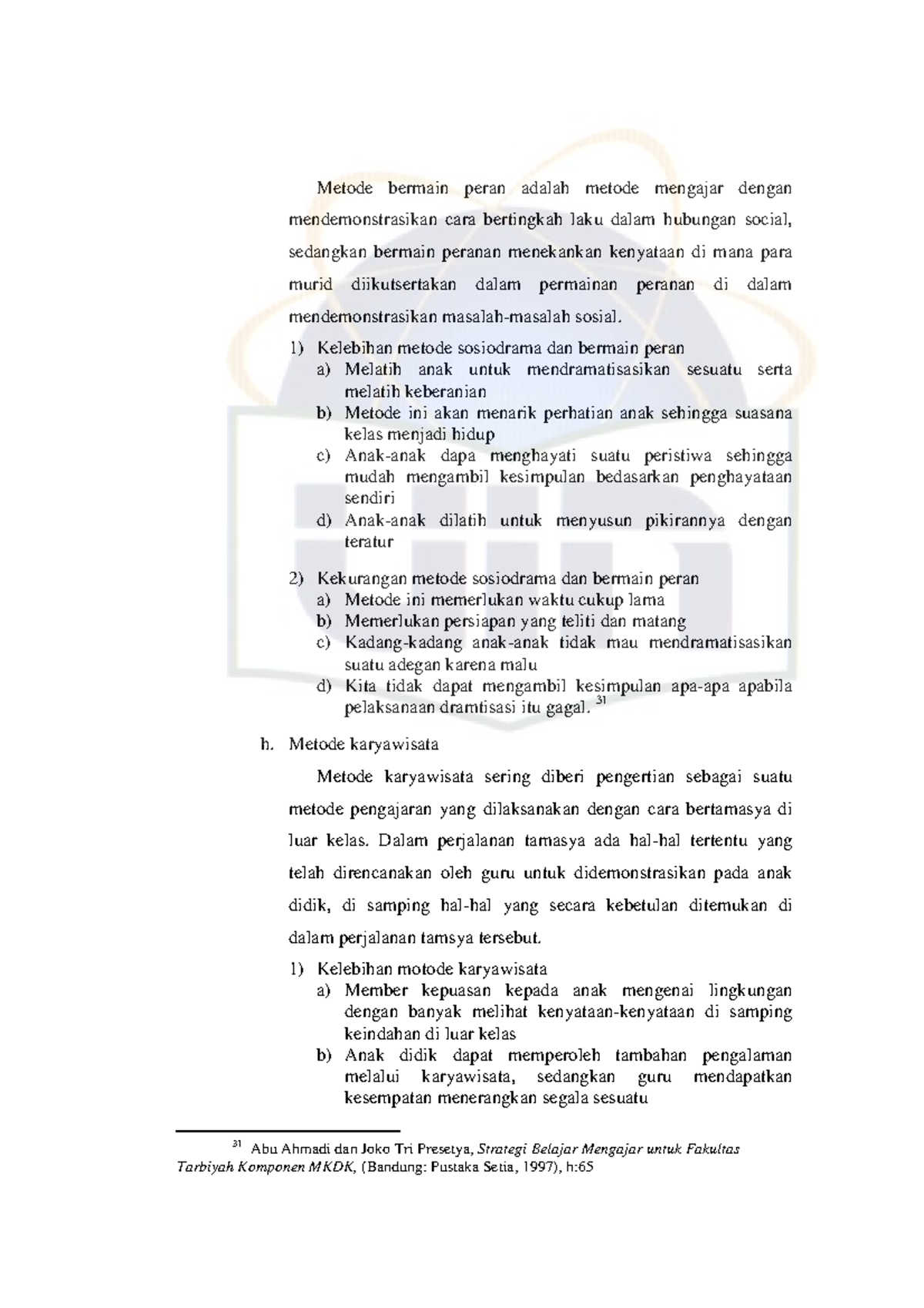Strategi Efektif-16 - Metode bermain peran adalah metode mengajar ...
