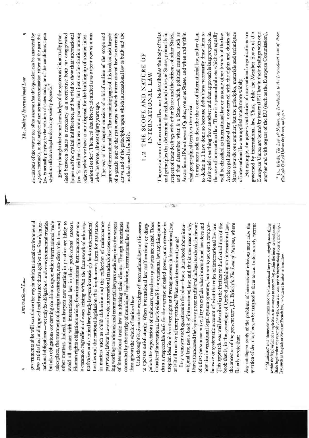Vaughan Lowe - Lowe - 4 International Law The Ambit of International ...
