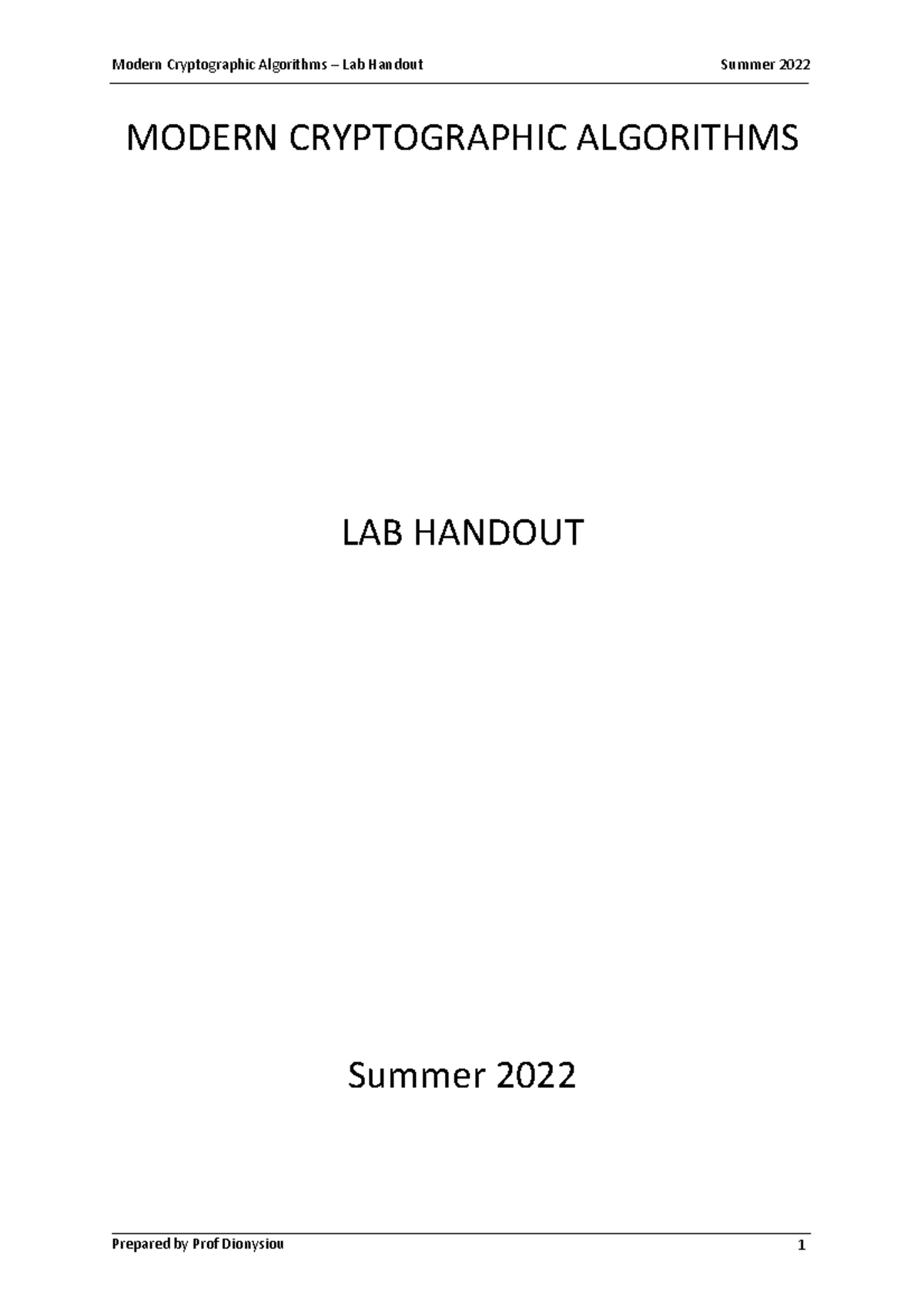 Lab Handout - this is a question pdf file of my assignments and p ...