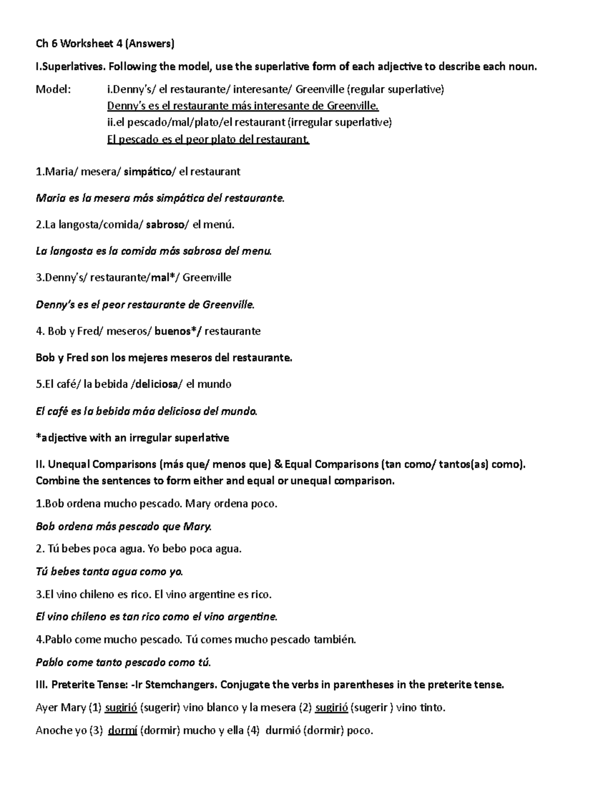 Ch 6 WS 4a. answers - Professor Kevin Miles - Ch 6 Worksheet 4 (Answers ...