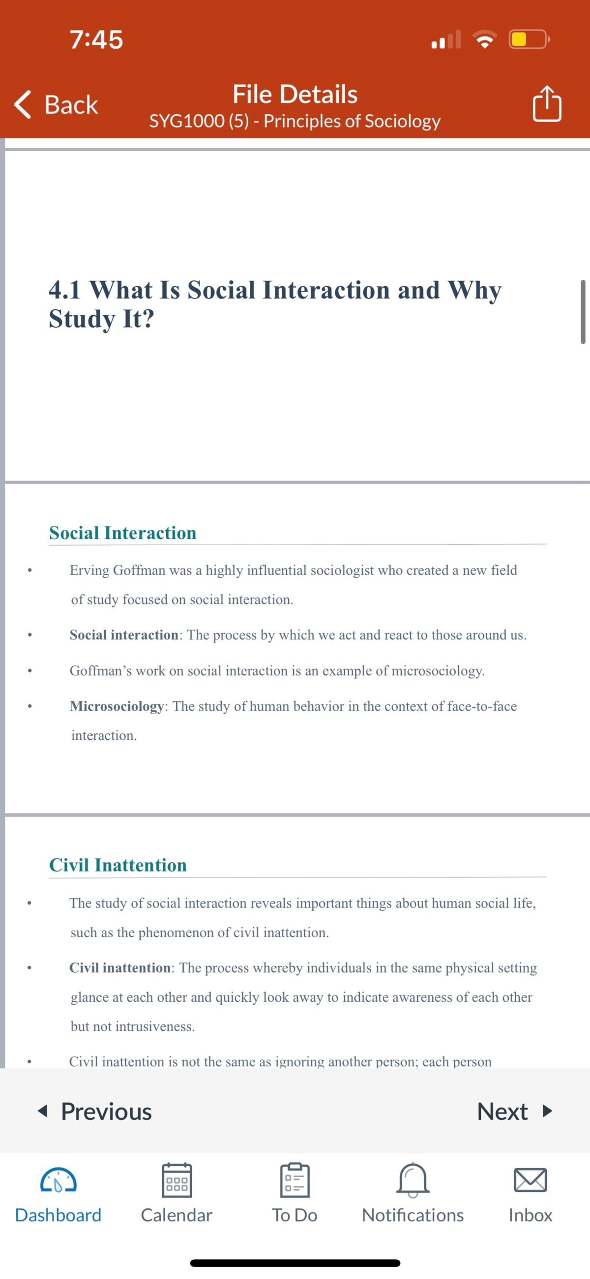 chapter 4 sociology - SYG1000 - Studocu