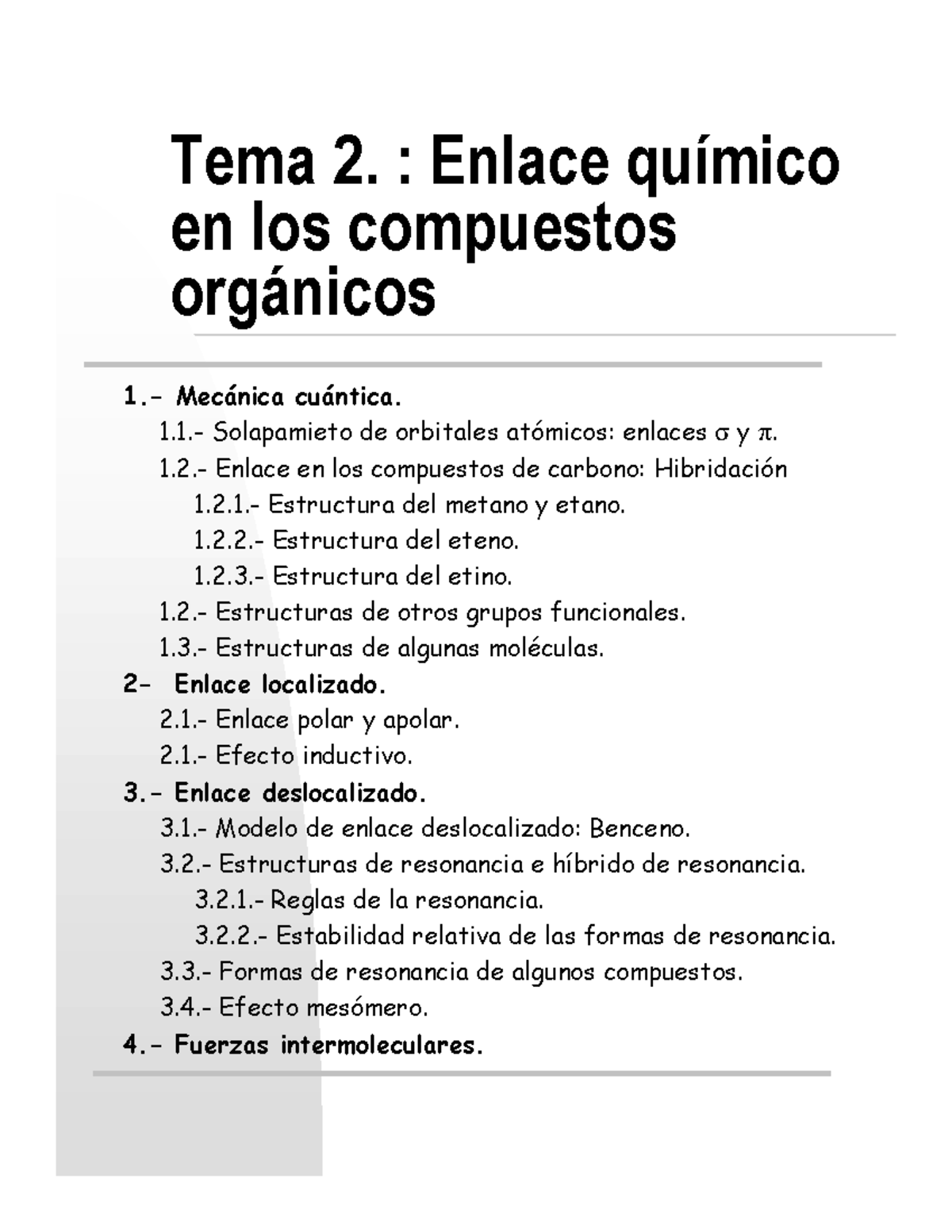 Tema 2 enlace quimico - - Studocu