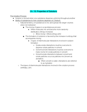 Chem 101 test 1 notes - Exam 1 summary guide to study for - General ...