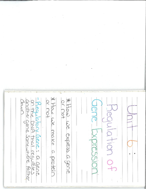 Unit 6 Gene Expression and Regulation AP Bio Exam Review - Unit 6 Gene ...
