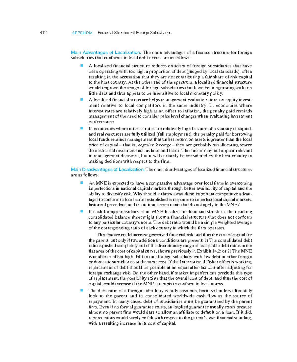 Multifunctional Finance Management-109 - 412 APPENDIX Financial ...