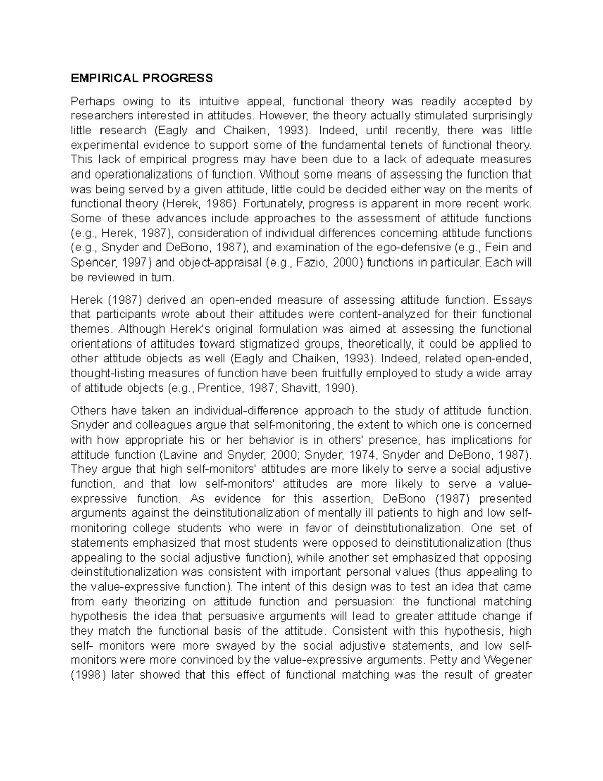 Empirical Progress - EMPIRICAL PROGRESS Perhaps owing to its intuitive ...