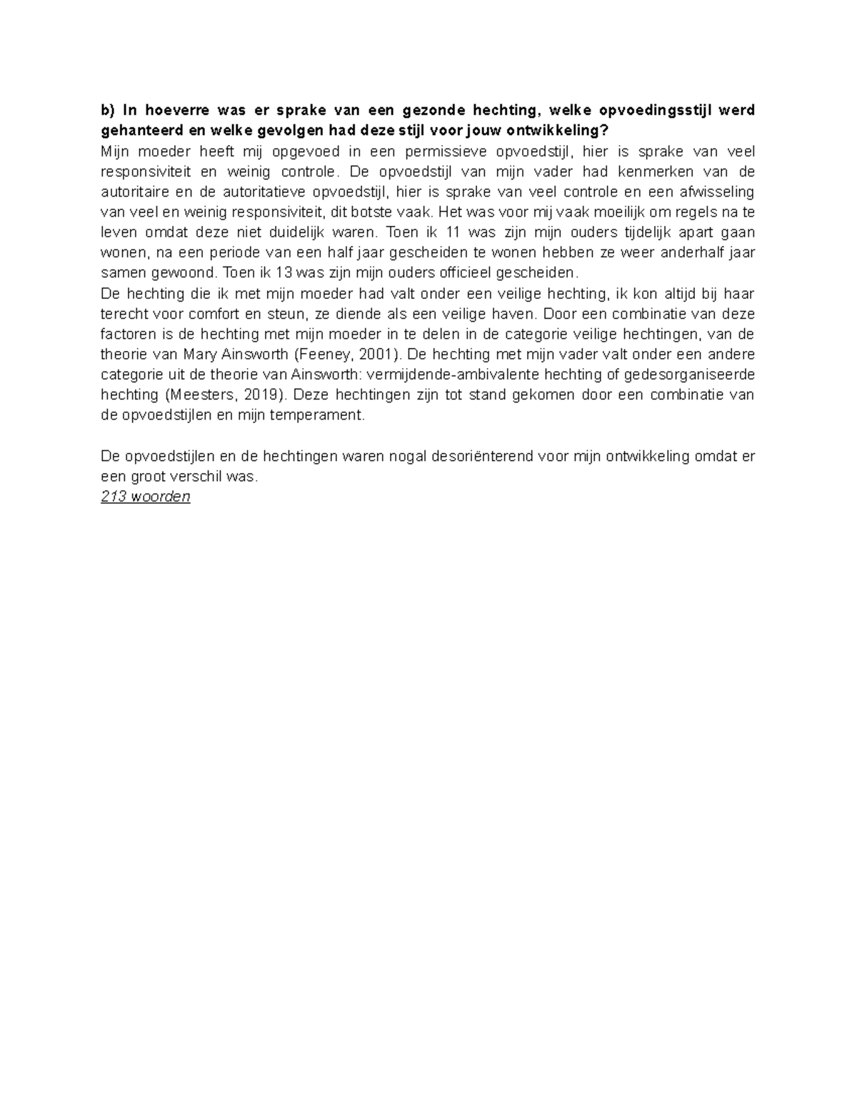 Take home toets 8,9 B - Cijfer: 8,9 - Een Leven Lang Gezond ...