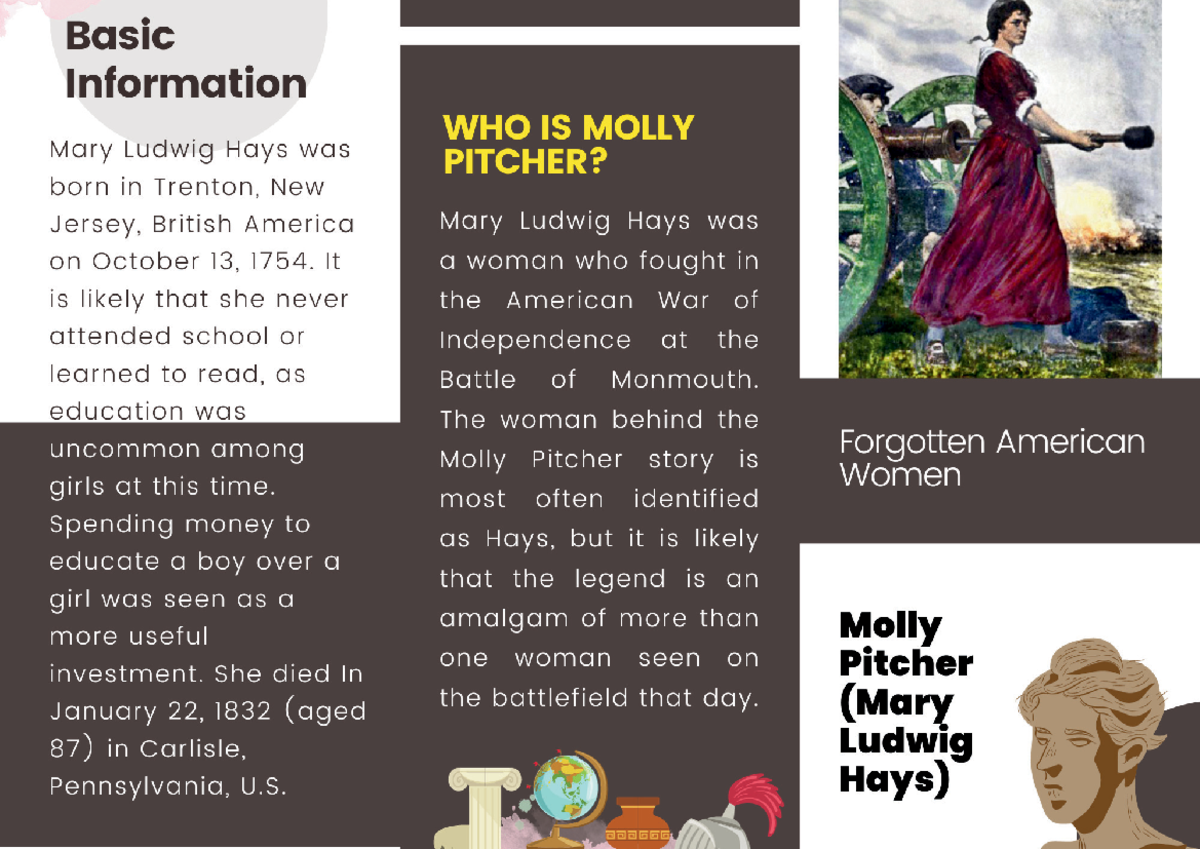 Molly Pitcher PDF - Studocu