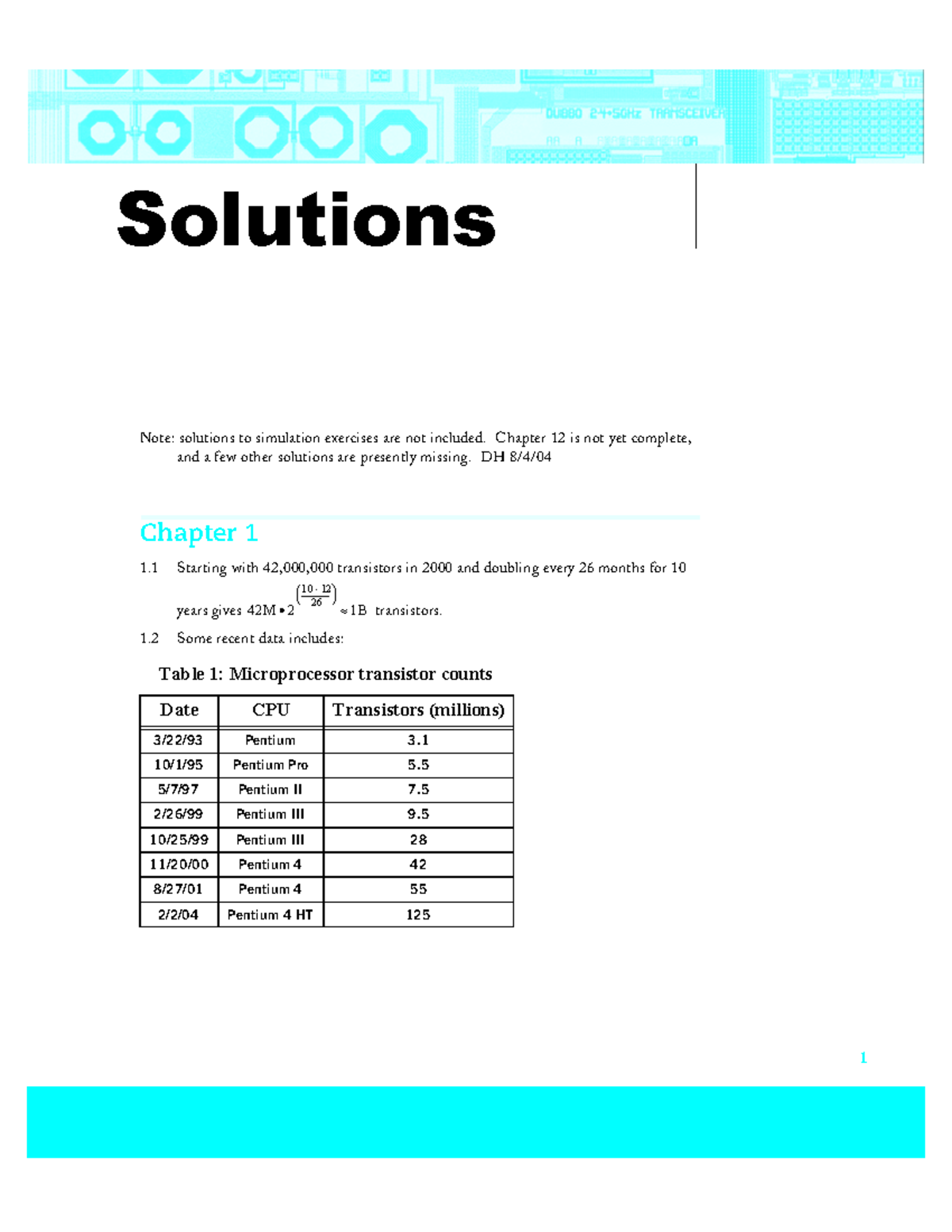 Cmos vlsi design 3e - solutions 4072 - Solutions 1 Note: solutions to ...