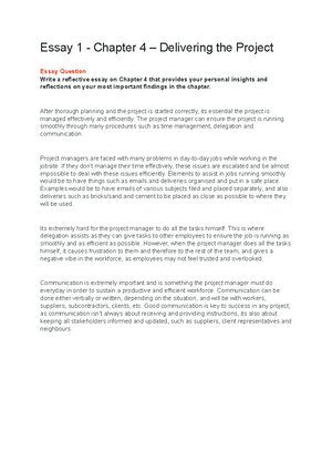 [Solved] Explain the process for segmenting and documenting a work - Project Management ...