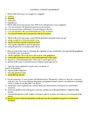 Emergency Care and Transportation of the Sick and Injured: CH 12 Shock ...