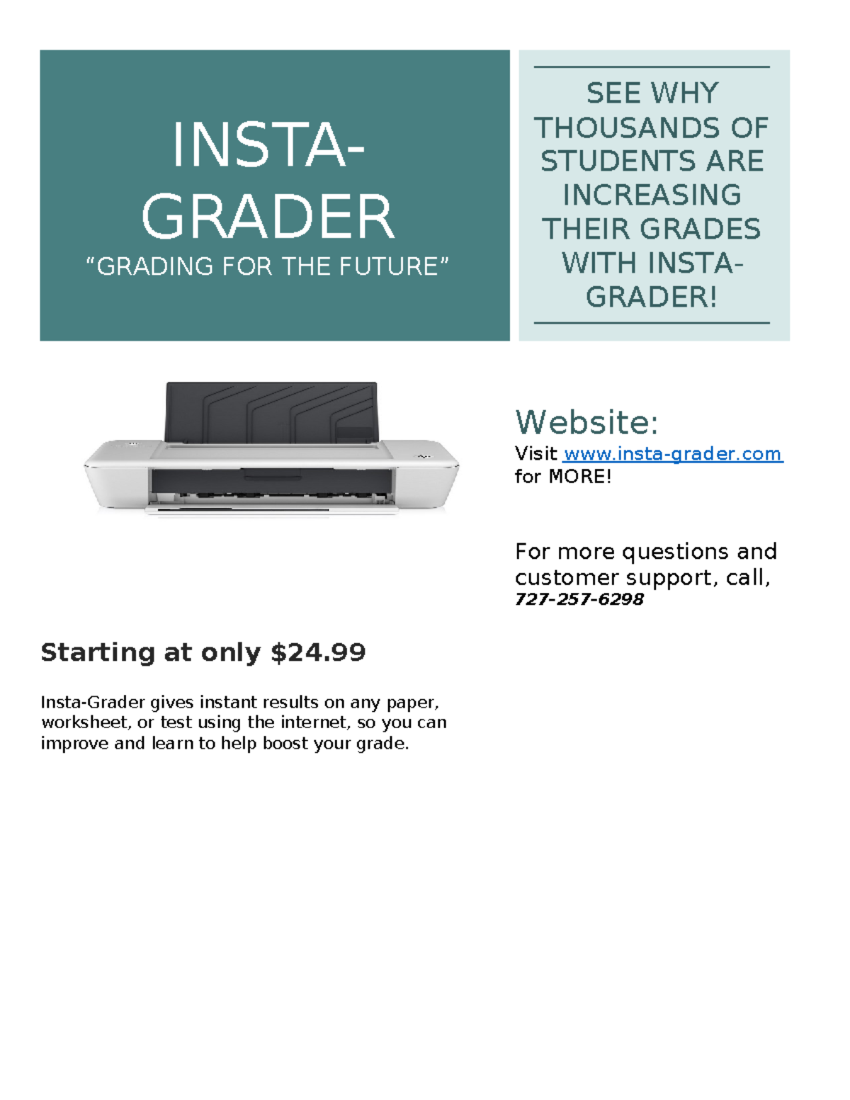 Insta-Grader Ad - Cole Ames - INSTA- GRADER “GRADING FOR THE FUTURE ...