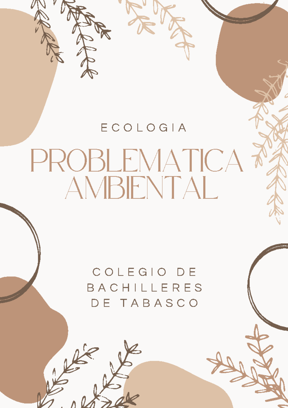 Problematica ambiental-ecologia - PROBLEMATICA AMBIENTAL E C O L O G I ...