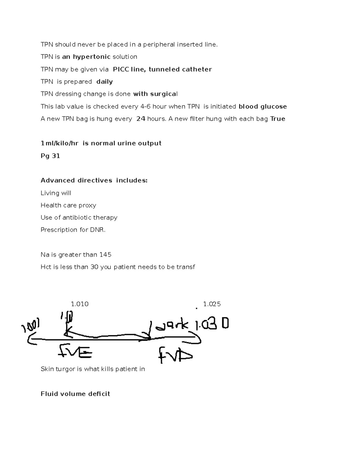 Ati review - help with medsurg - TPN should never be placed in a ...
