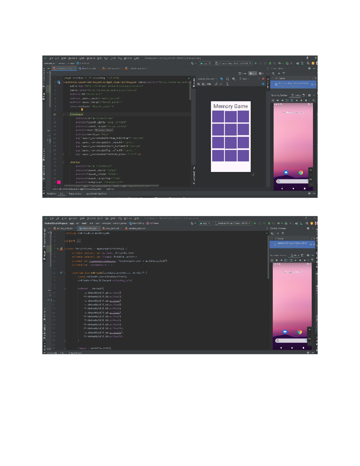 Mobile tp - taskperformance - File Edit View Navigate Code Refactor Build Run Tools VCS Window ...