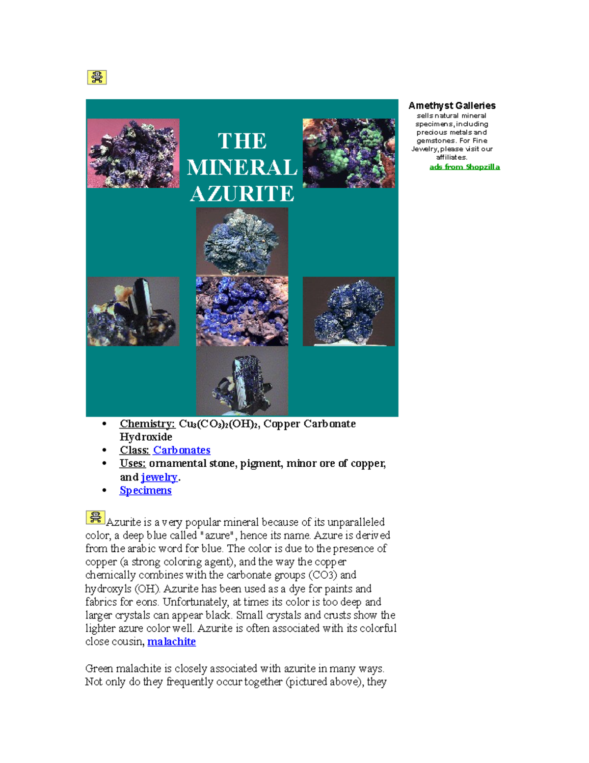 Basics of the leaching technology employed in leaching of Azurite - THE ...