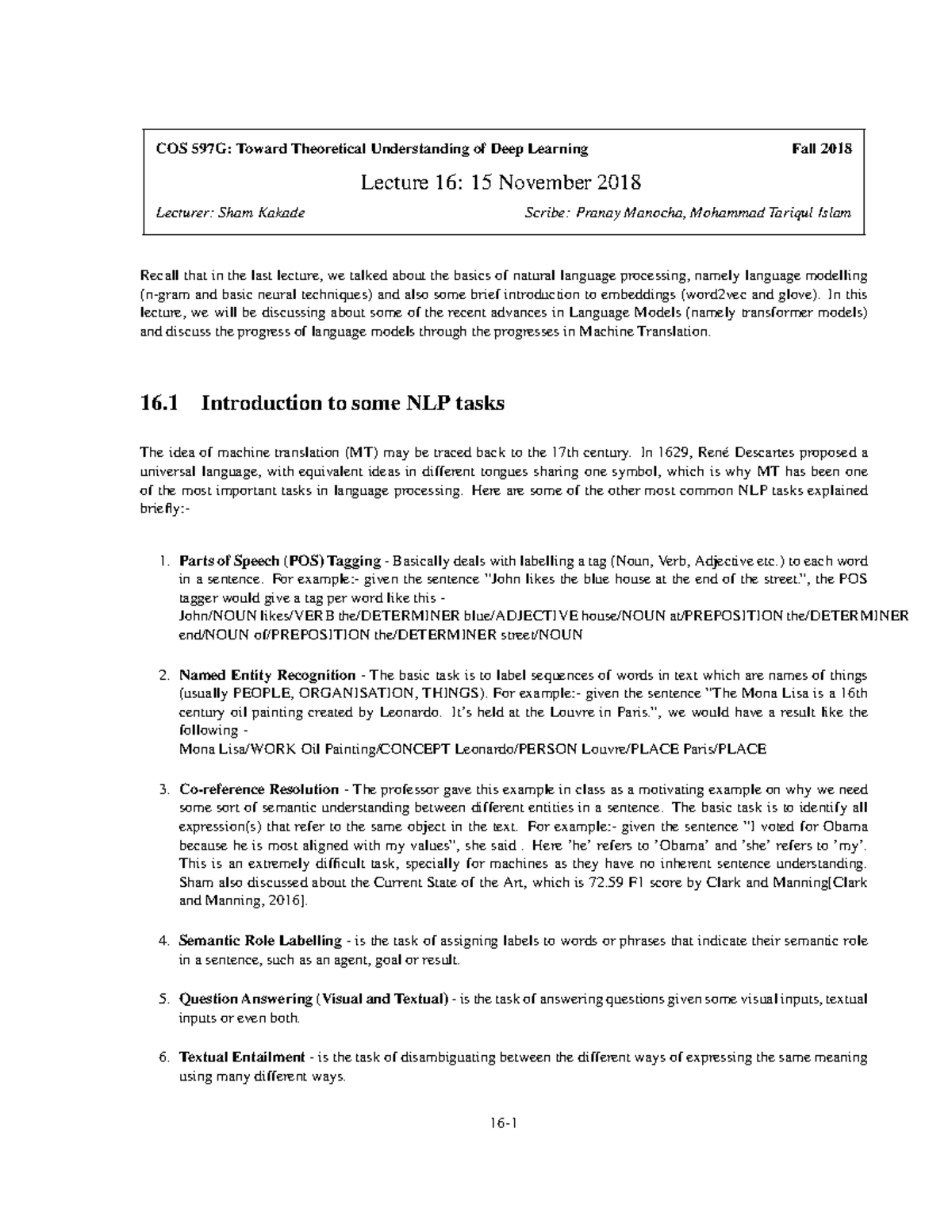 Nov 15 Scribe - Summary Toward Theoretical Understanding of Deep ...