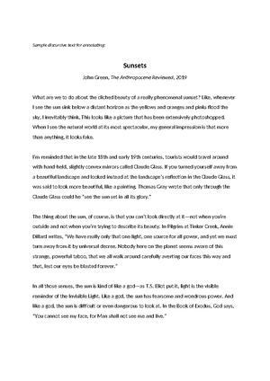 Isolation - Example of Discursive Essay - Dimensional Isolation ...