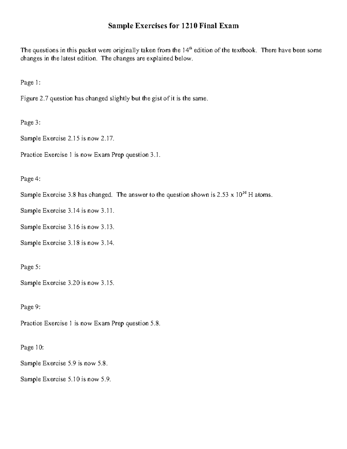 CHEM+1210+-+Practice+Final+Exam+v2+-+Sample+Exercises - Sample ...