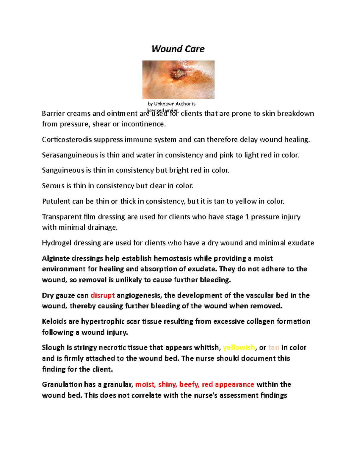 Document 20 - mmmmmmmmm - Wound Care Barrier creams and ointment are ...