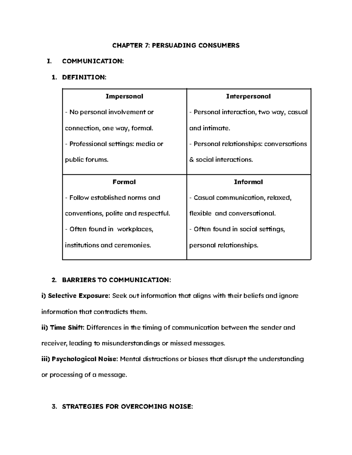 4325 ch7 - CHAPTER 7: PERSUADING CONSUMERS - CHAPTER 7: PERSUADING ...