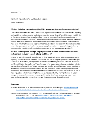 ACC-325-Milestone Two-rturney 2 - final project - nonprofit creation ...