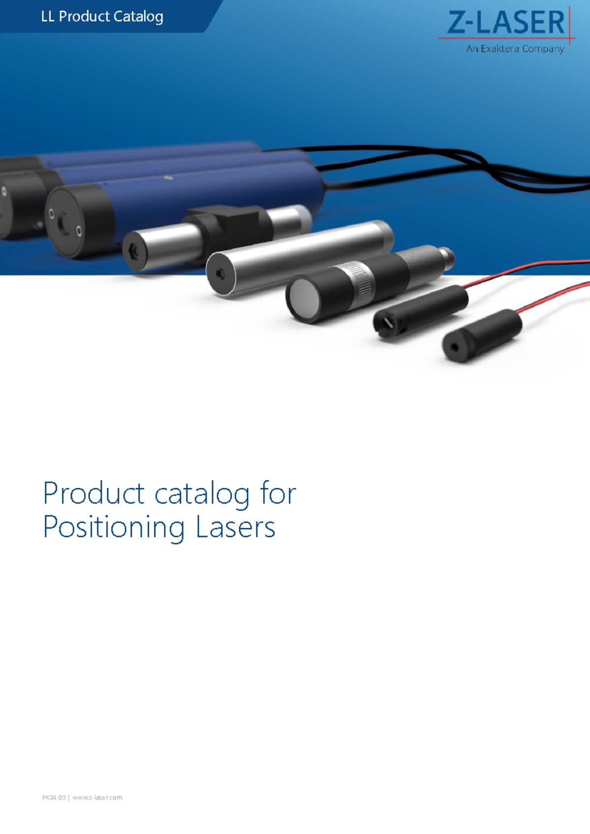 Z- Laser Product Catalog Positioning Lasers - LL Product Catalog ...