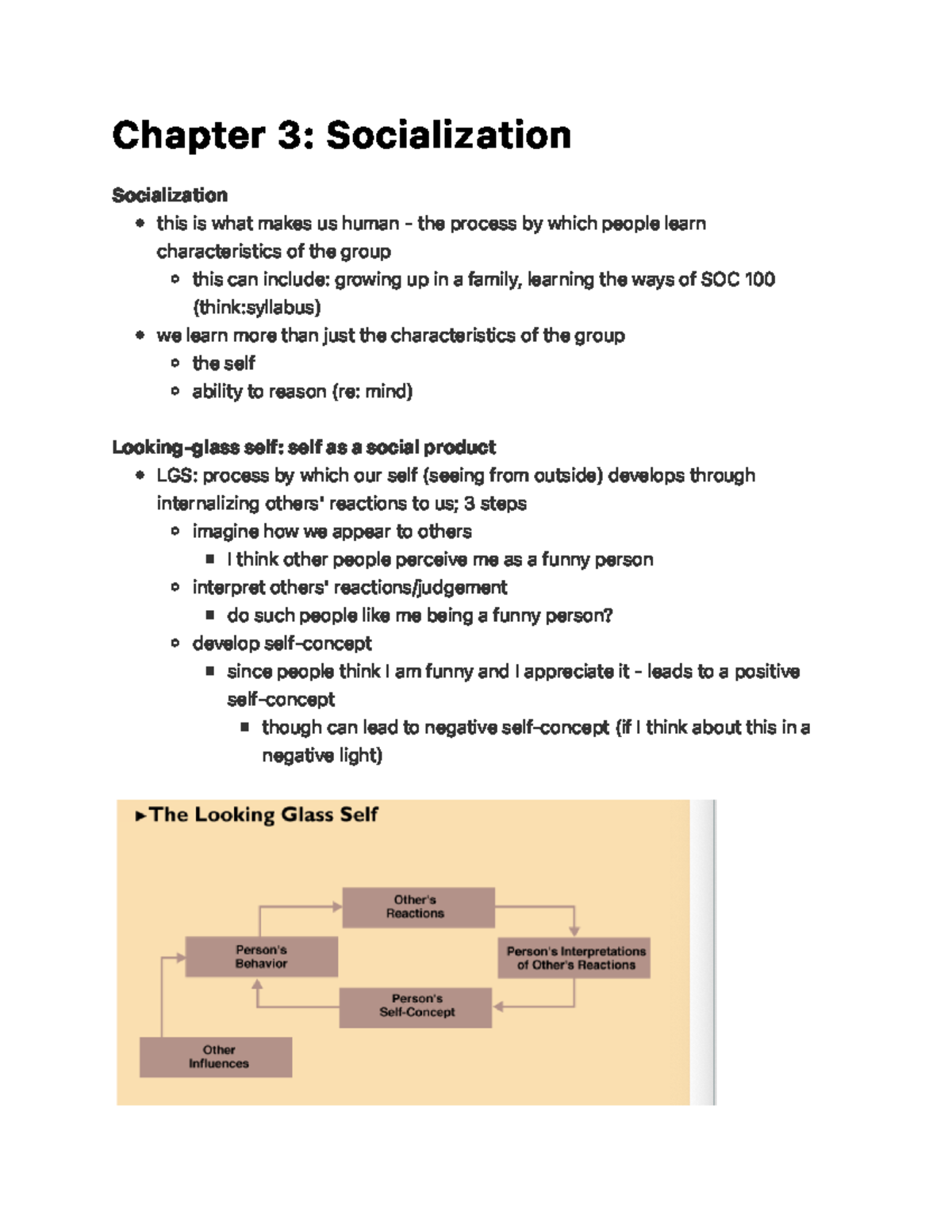 Chapter 3 Socialization - C h a p te r 3 : S o c i a l i z a t i o n ...